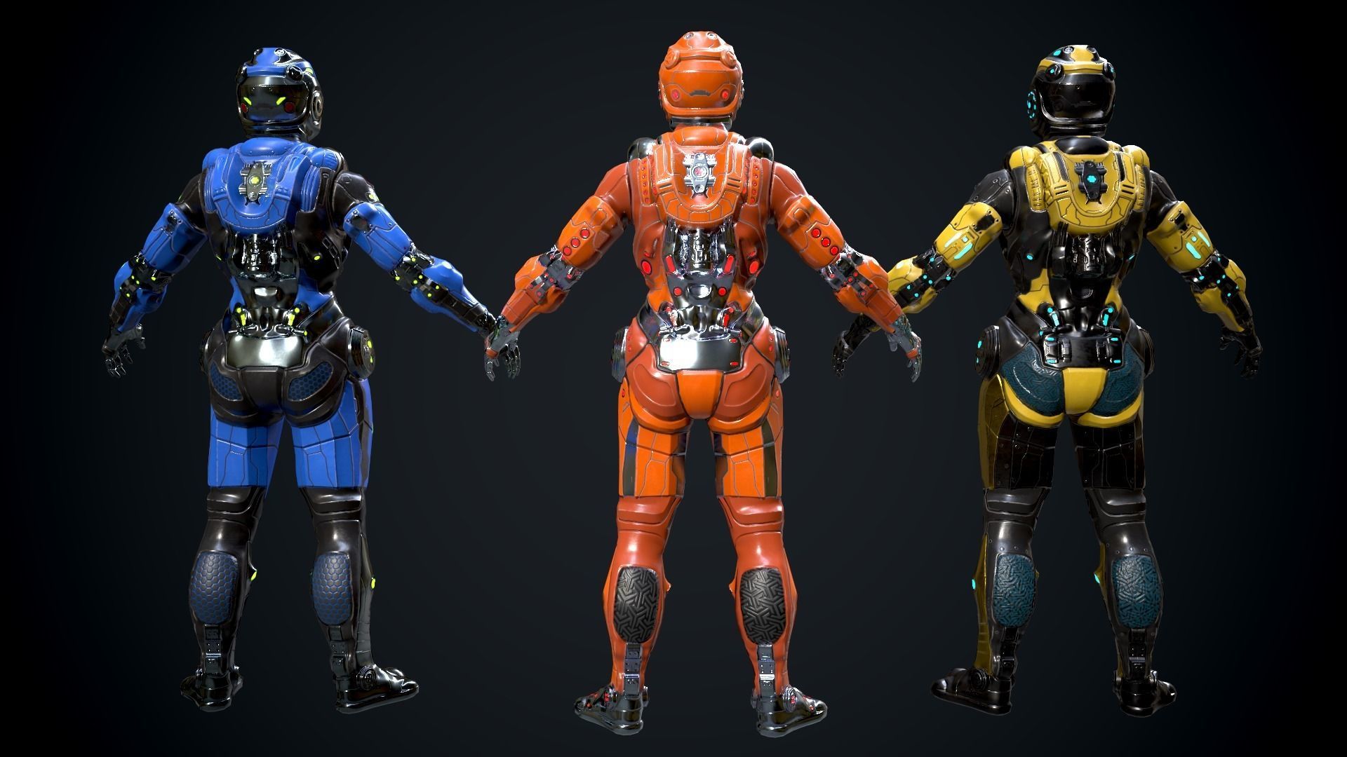 3D model Cyborg VR / AR / low-poly | CGTrader