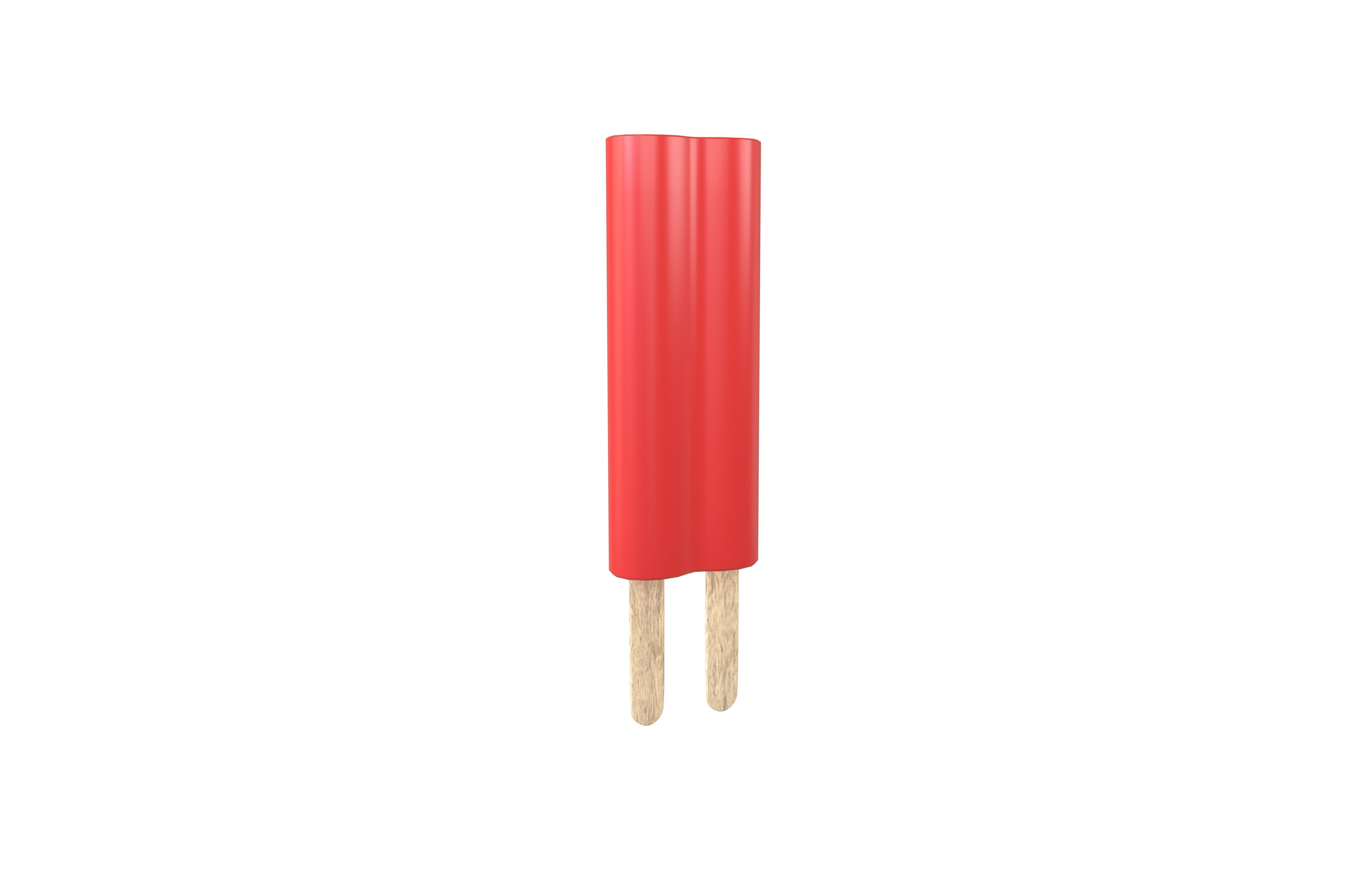 3D model Double Popsicle v1 001 VR / AR / low-poly | CGTrader