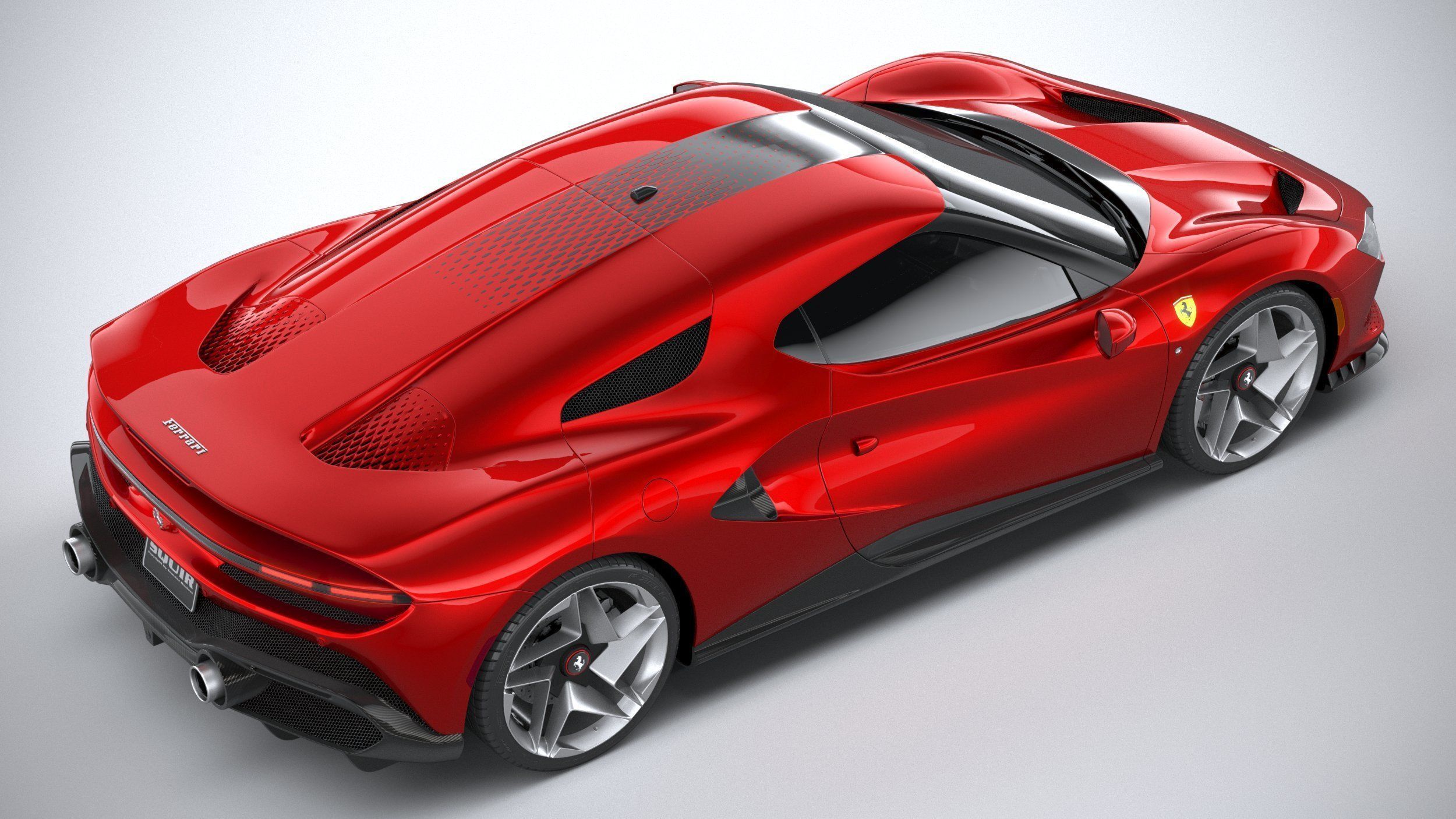 Ferrari SP48 Unica 2023 3D model | CGTrader