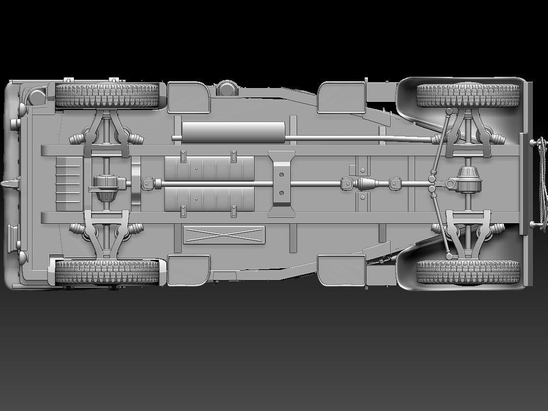 horch 901and general Rommel 3D model 3D printable | CGTrader