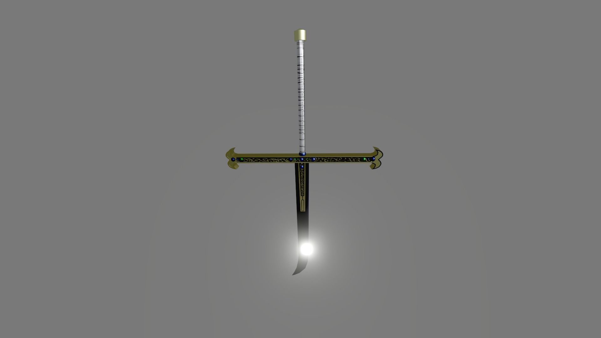 yoru sword 3d 3D model | CGTrader