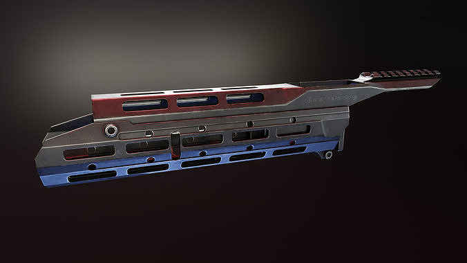 3D model SAG MK21 AK Chassis VR / AR / low-poly | CGTrader