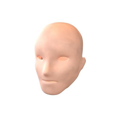 3D model Human Skin Mask v1 001 VR / AR / low-poly | CGTrader