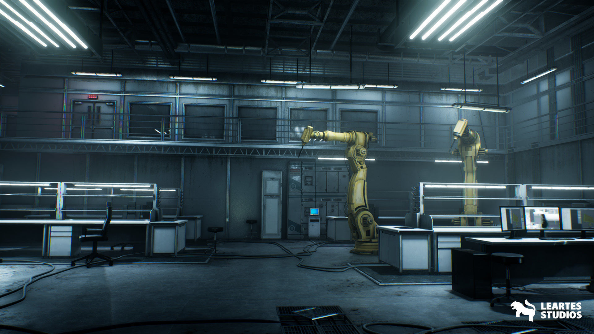 3D model Sci-Fi Laboratory Environment VR / AR / low-poly | CGTrader