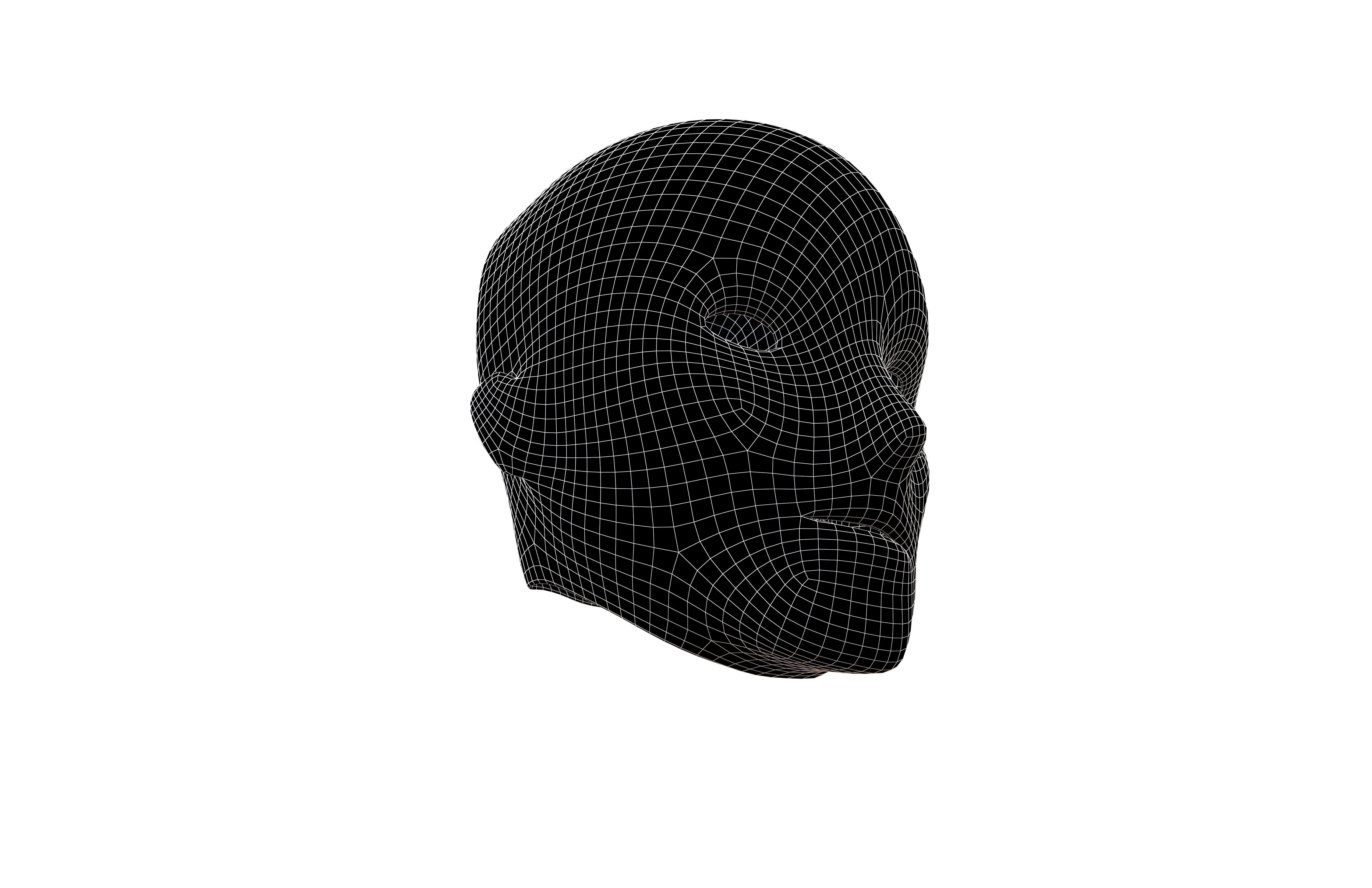 3D model Human Skin Mask v1 003 VR / AR / low-poly | CGTrader