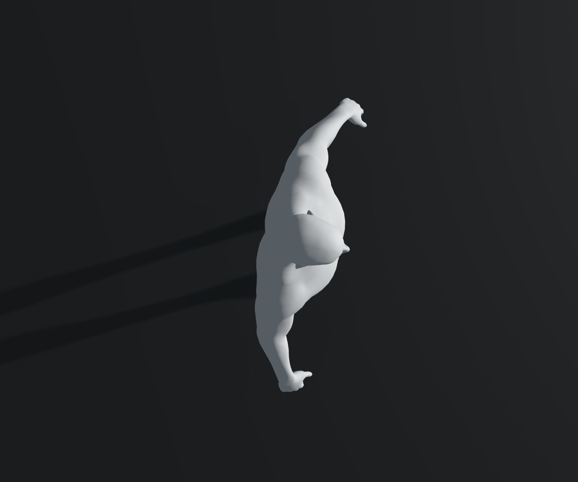 3D model Male Body Base Mesh 28 Animations 3D Model 20k Polygons VR ...