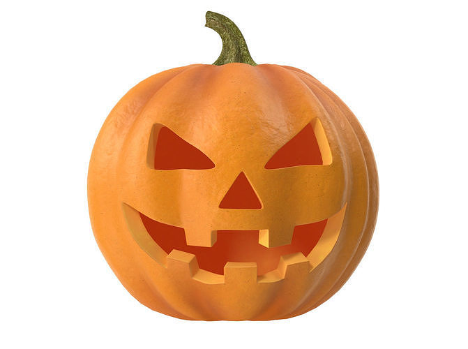 Halloween pumpkin 3D model | CGTrader