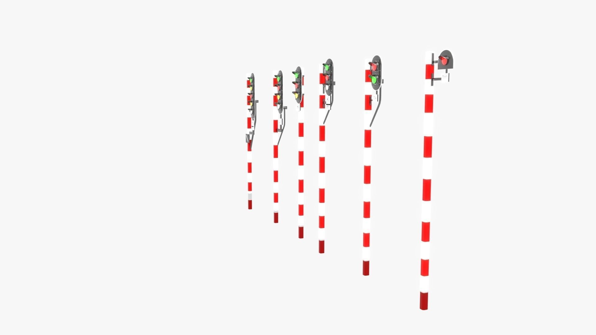 Rail Signaling 3D model | CGTrader