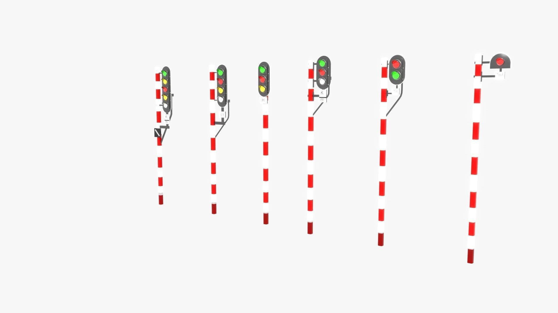 Rail Signaling 3D model | CGTrader