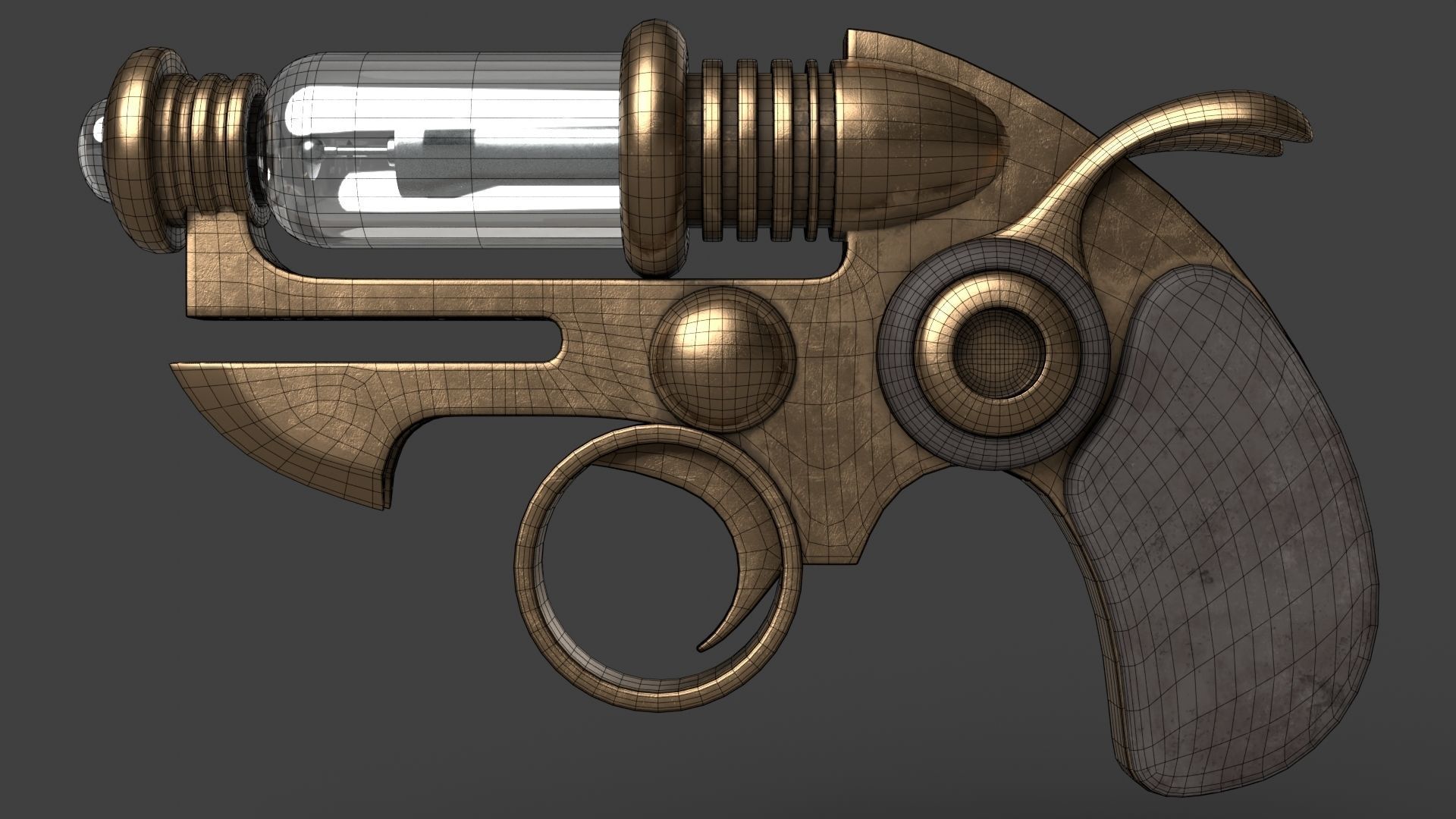Fantasy Gun 23 3D model | CGTrader