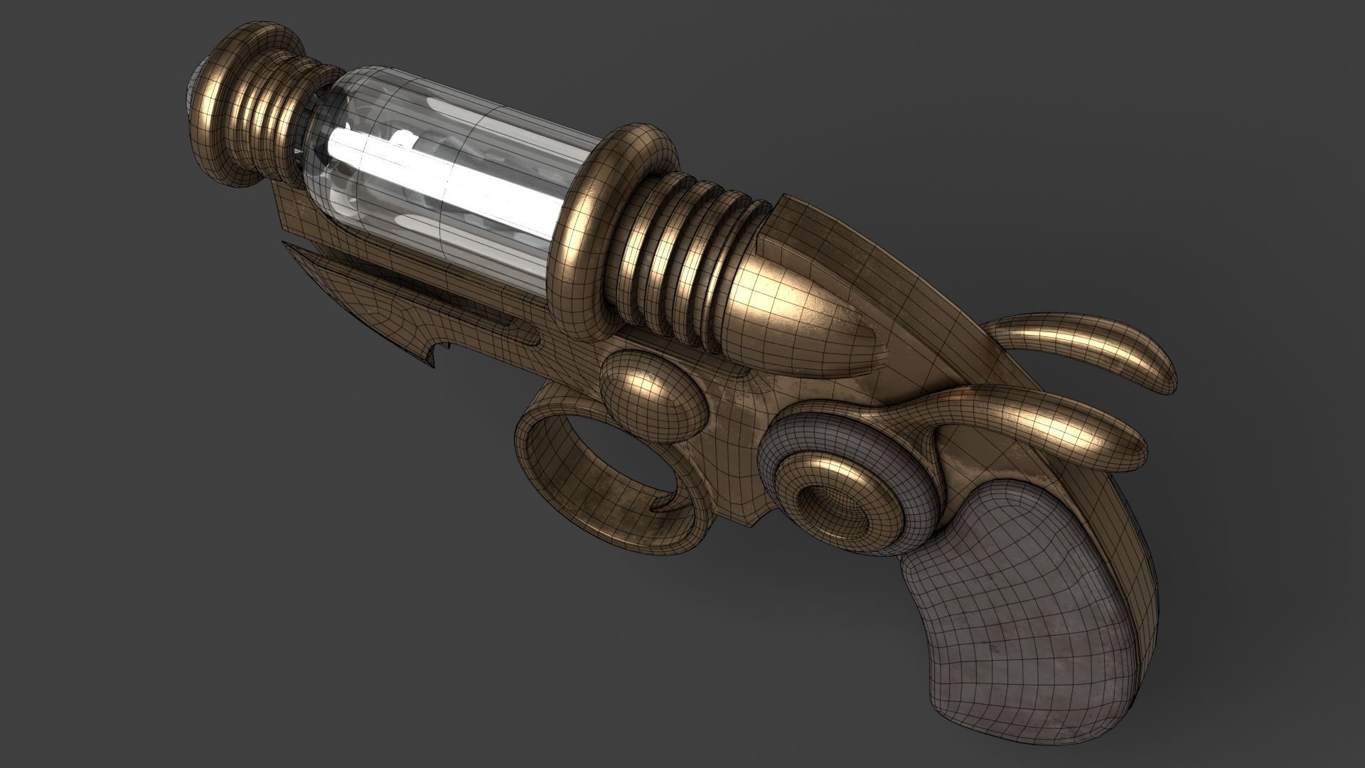 Fantasy Gun 23 3D model | CGTrader