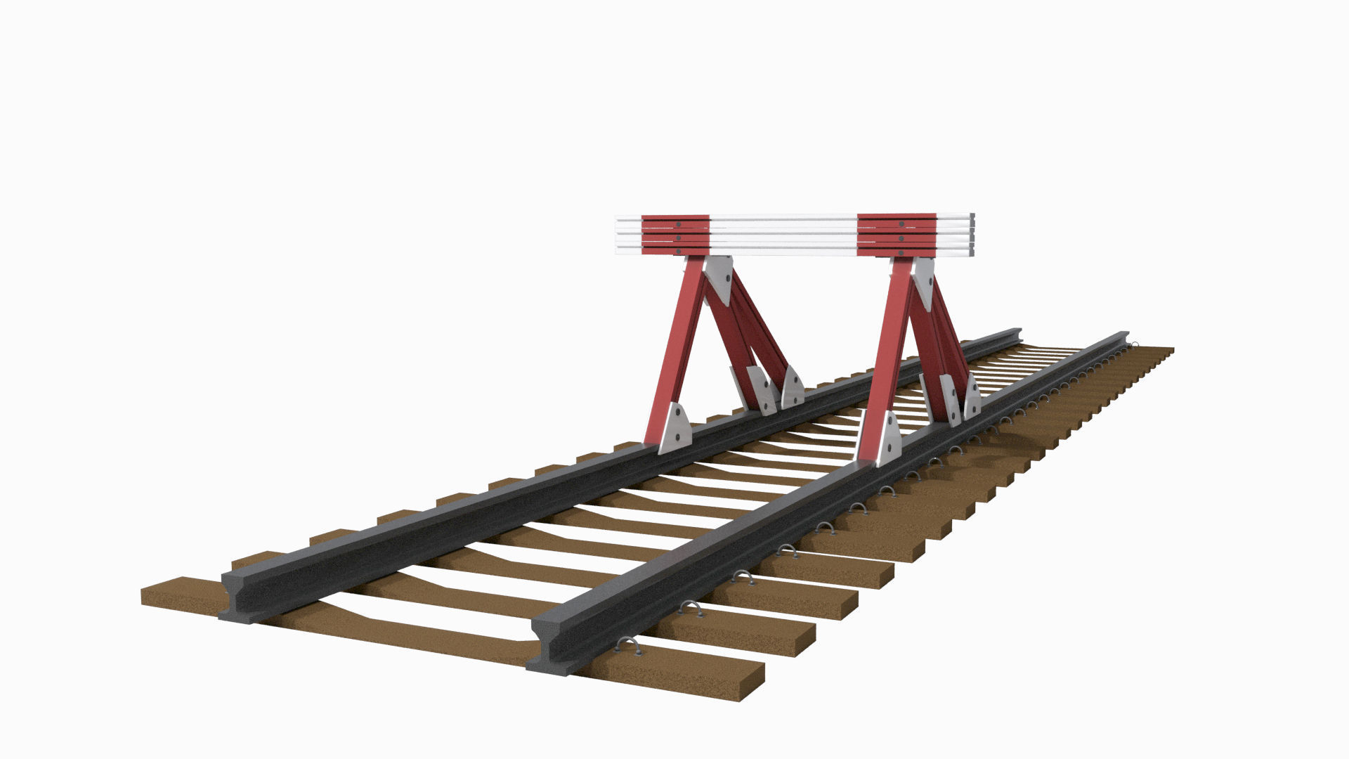 Railway Elements Pack 3D model | CGTrader