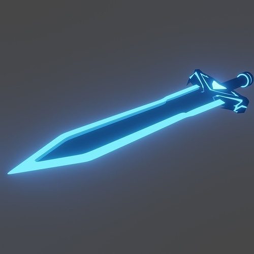 Holy sword galaxy 3D model | CGTrader