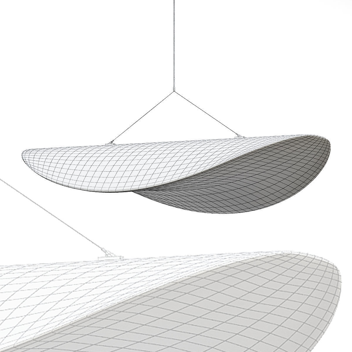 tense pendant light 3D model | CGTrader