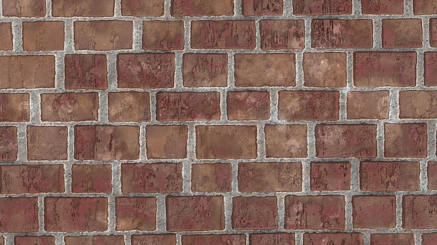 Brick Wall Material SBSAR and Seamless Texture Maps 2K 4K 8K Texture ...