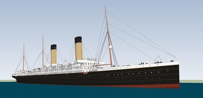 RMS Oceanic 3D model | CGTrader
