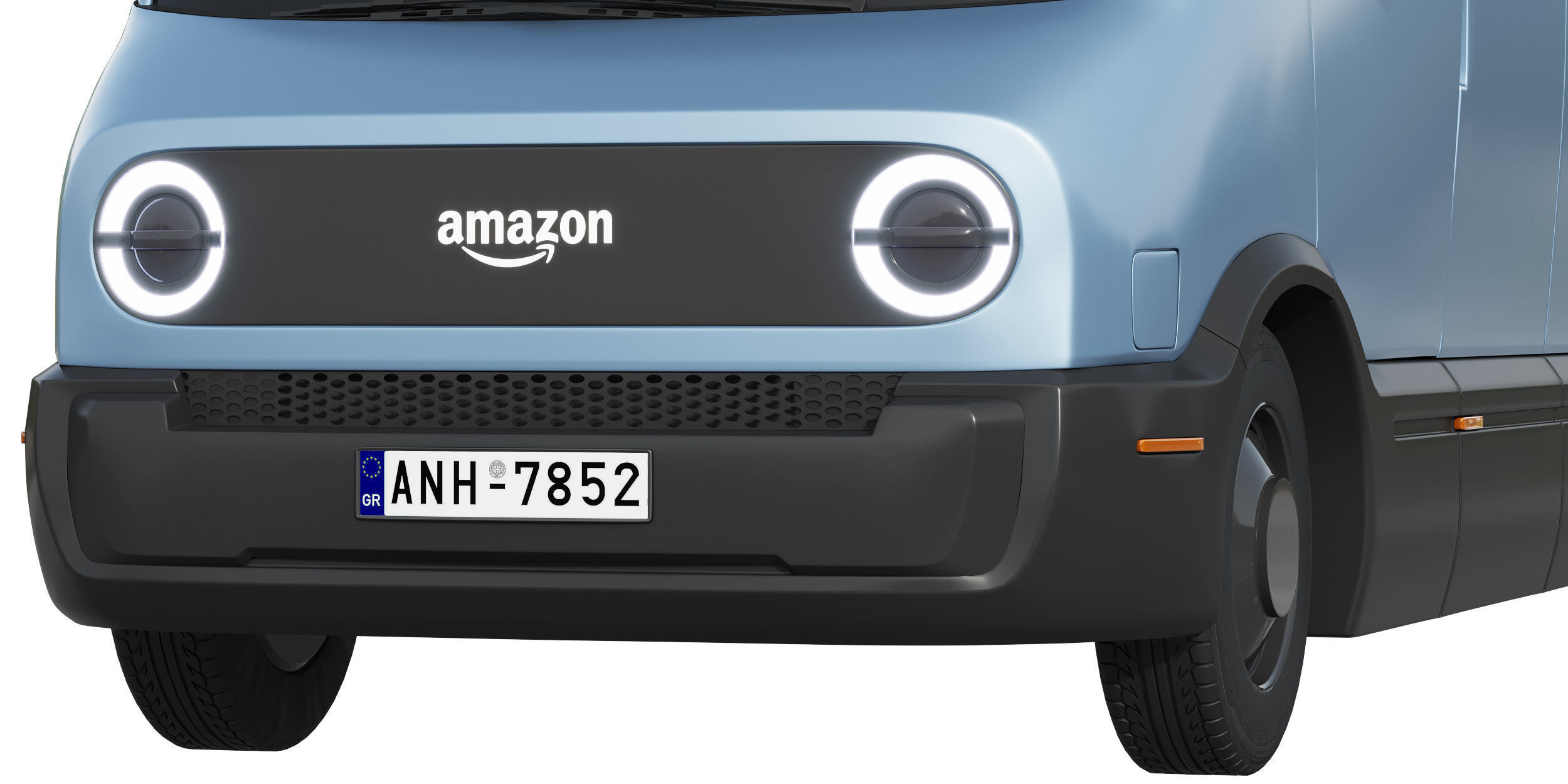 Amazon Electric Delivery Van 3D model | CGTrader