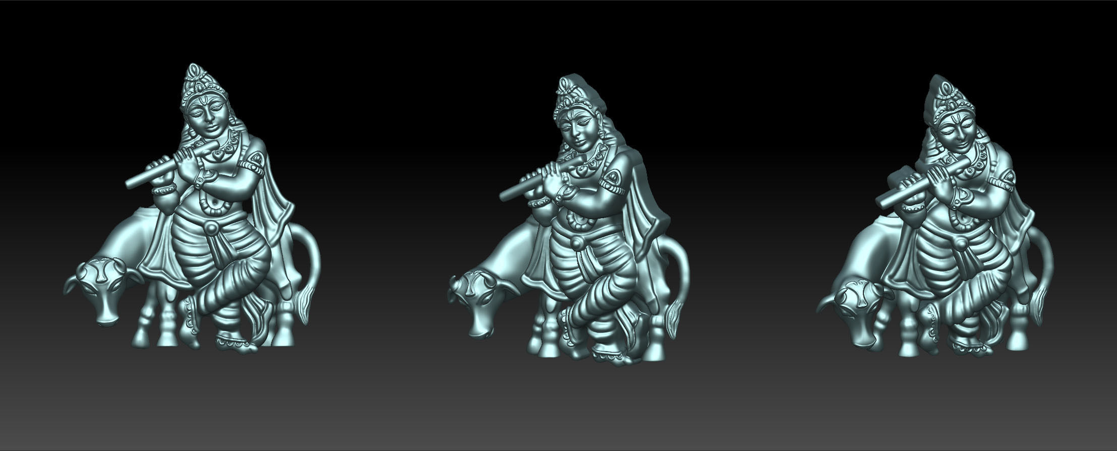Lord Krishna 3D model | CGTrader