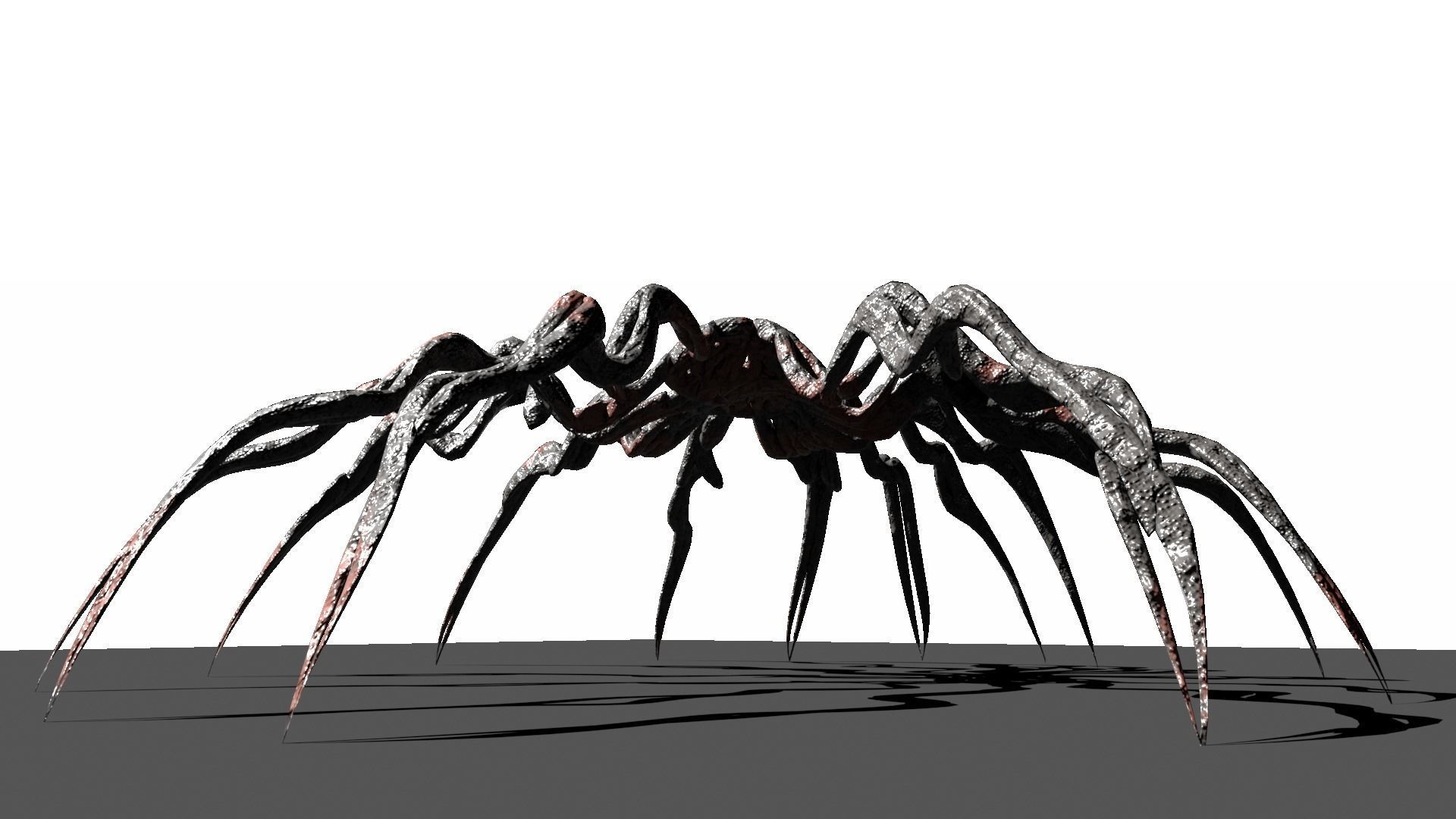 Spider Entity from the Backrooms 3D model rigged | CGTrader