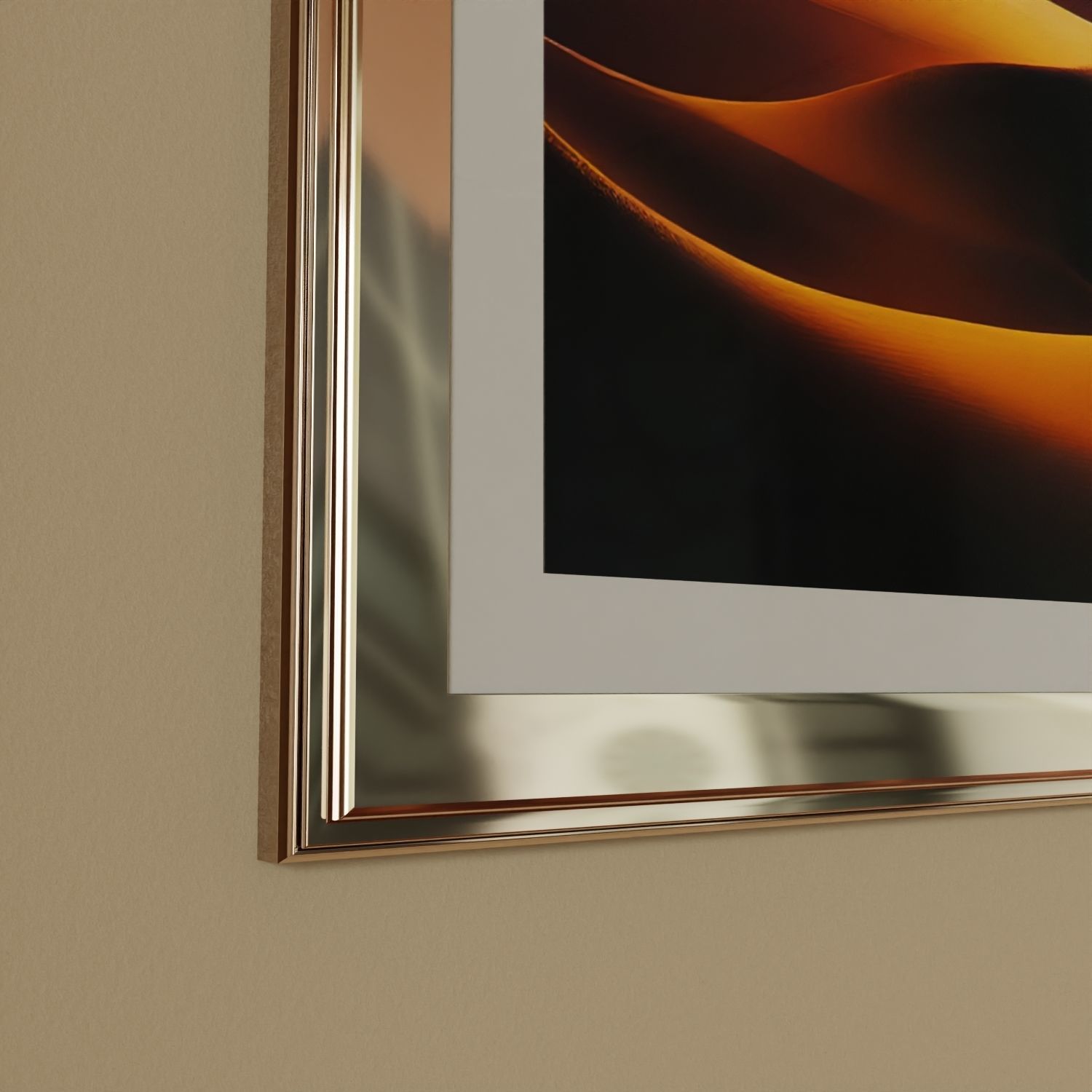 Framed Artwork Surrealist Landscape 4 3D model | CGTrader