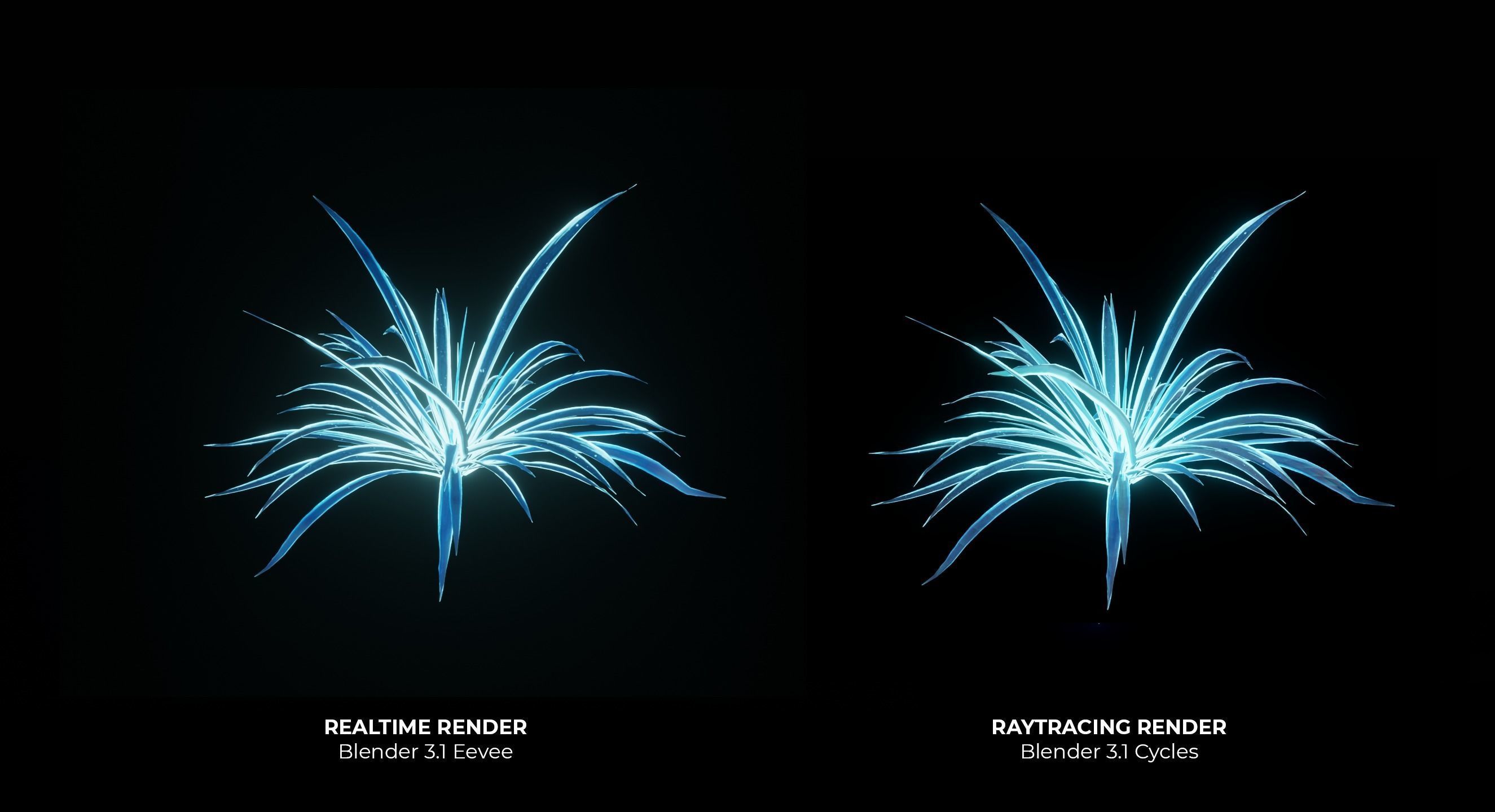 3D model Alien Grass Plant VR / AR / low-poly | CGTrader