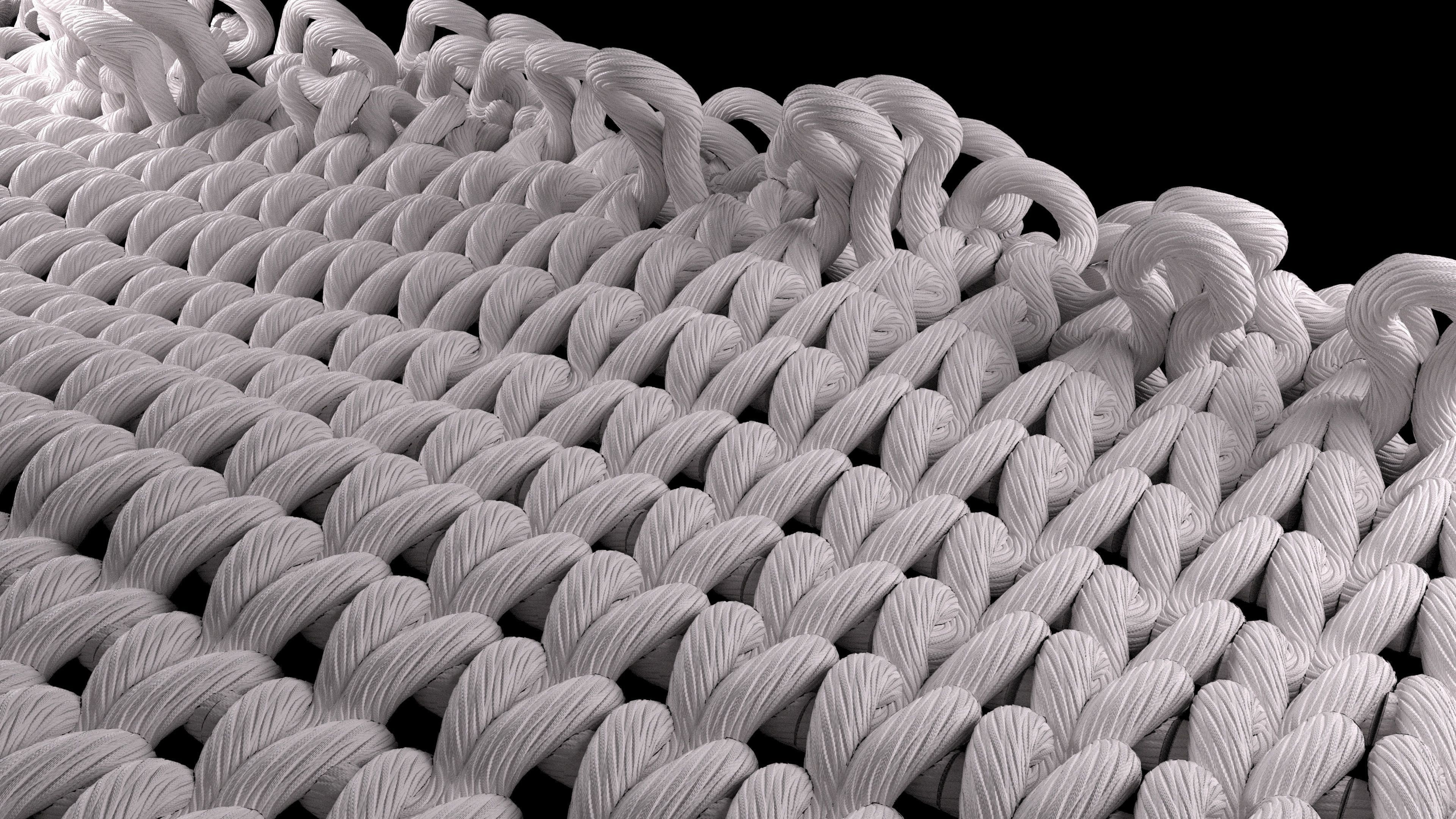Weaving And Knitting Process Animated 3D model animated | CGTrader