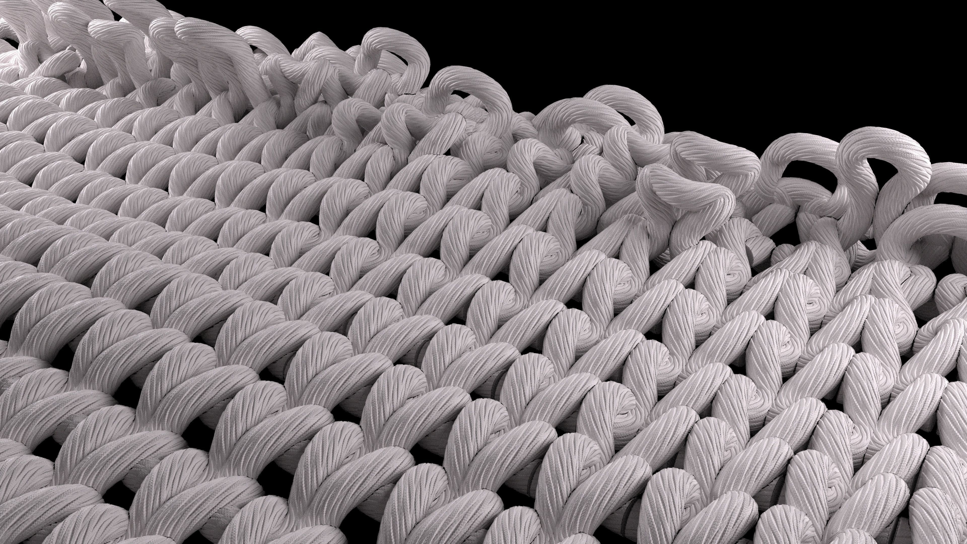 Weaving And Knitting Process Animated 3D model animated | CGTrader