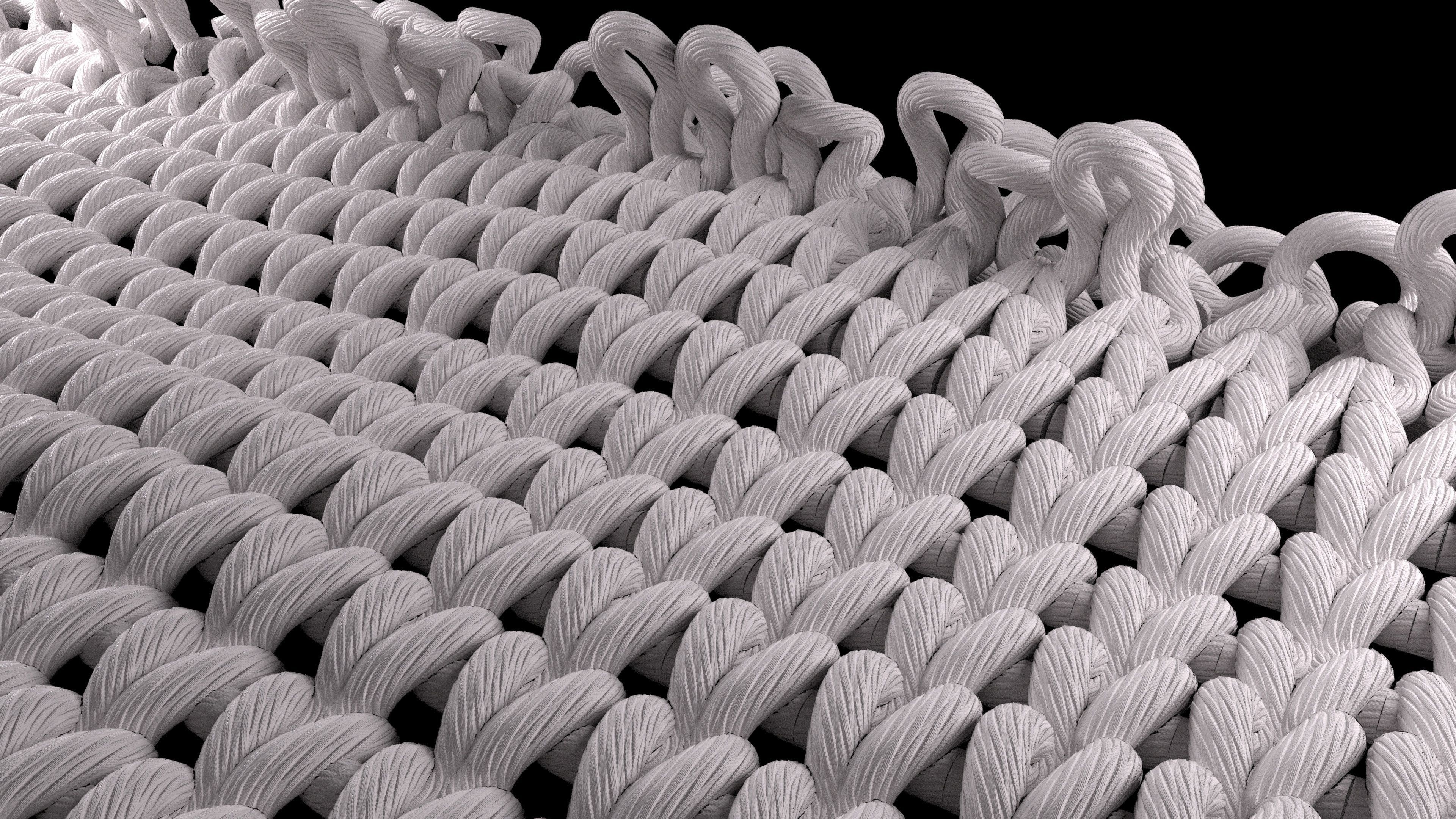 Weaving And Knitting Process Animated 3D model animated | CGTrader