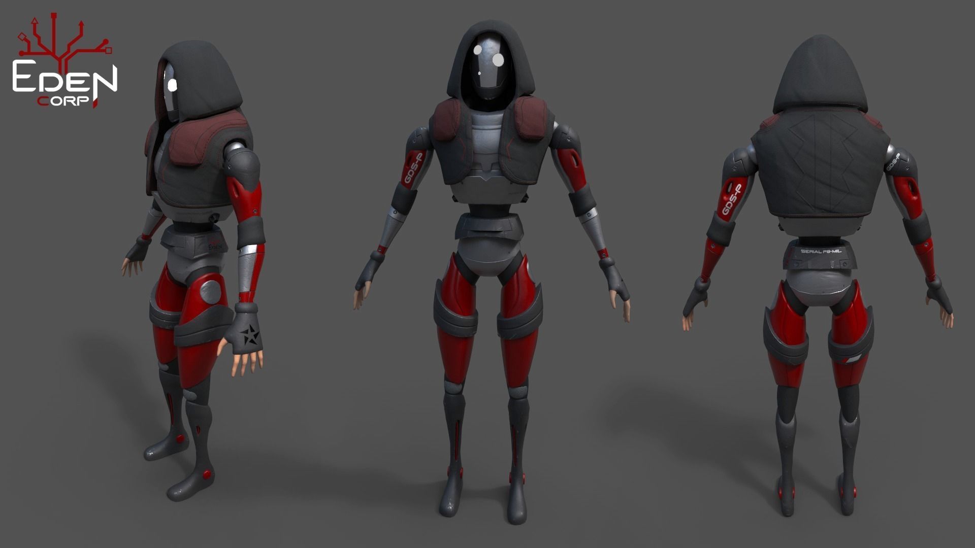 3D model Main character Eden project VR / AR / low-poly | CGTrader