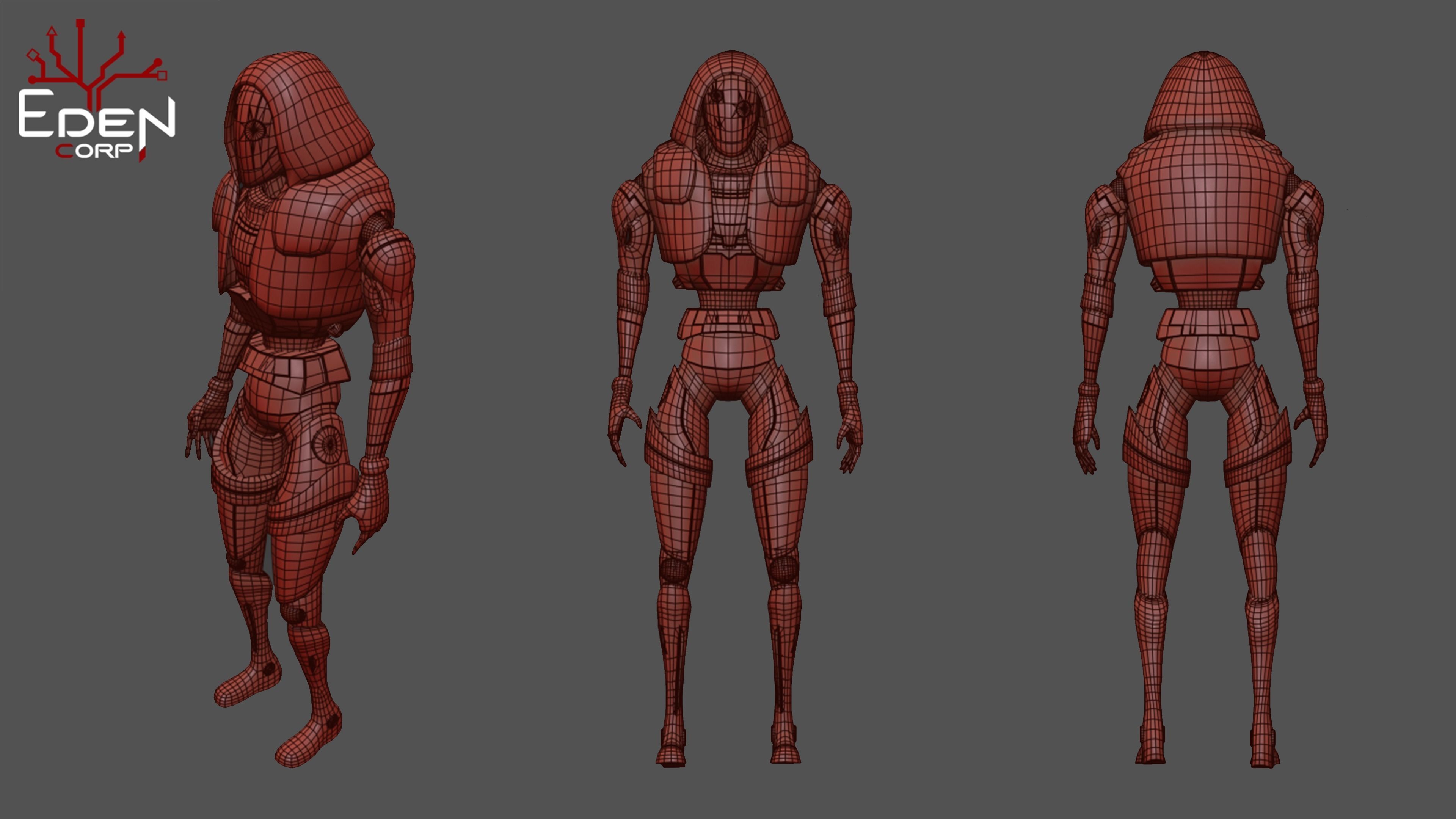 3D model Main character Eden project VR / AR / low-poly | CGTrader