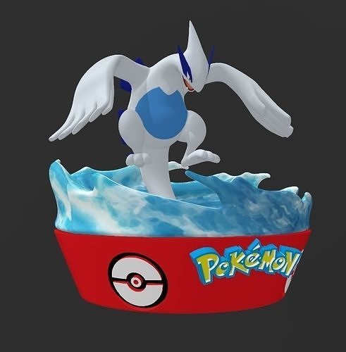 Lugia - Pokemon 3D model 3D printable | CGTrader