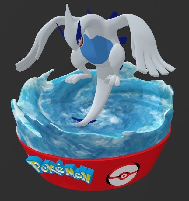 Lugia - Pokemon 3D model 3D printable | CGTrader