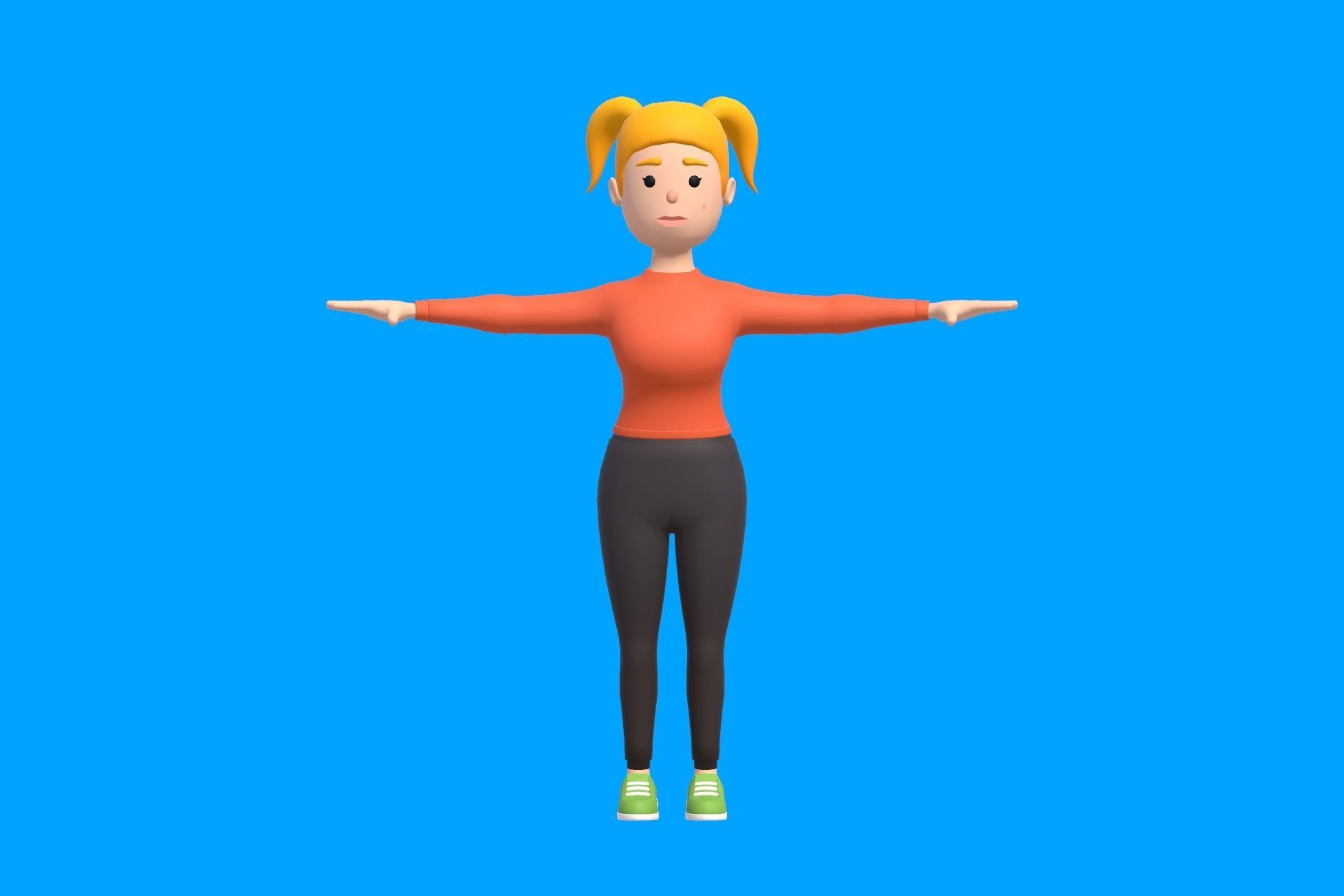 3D model HYPER CASUAL CHARACTERS VOL 2 VR / AR / low-poly | CGTrader