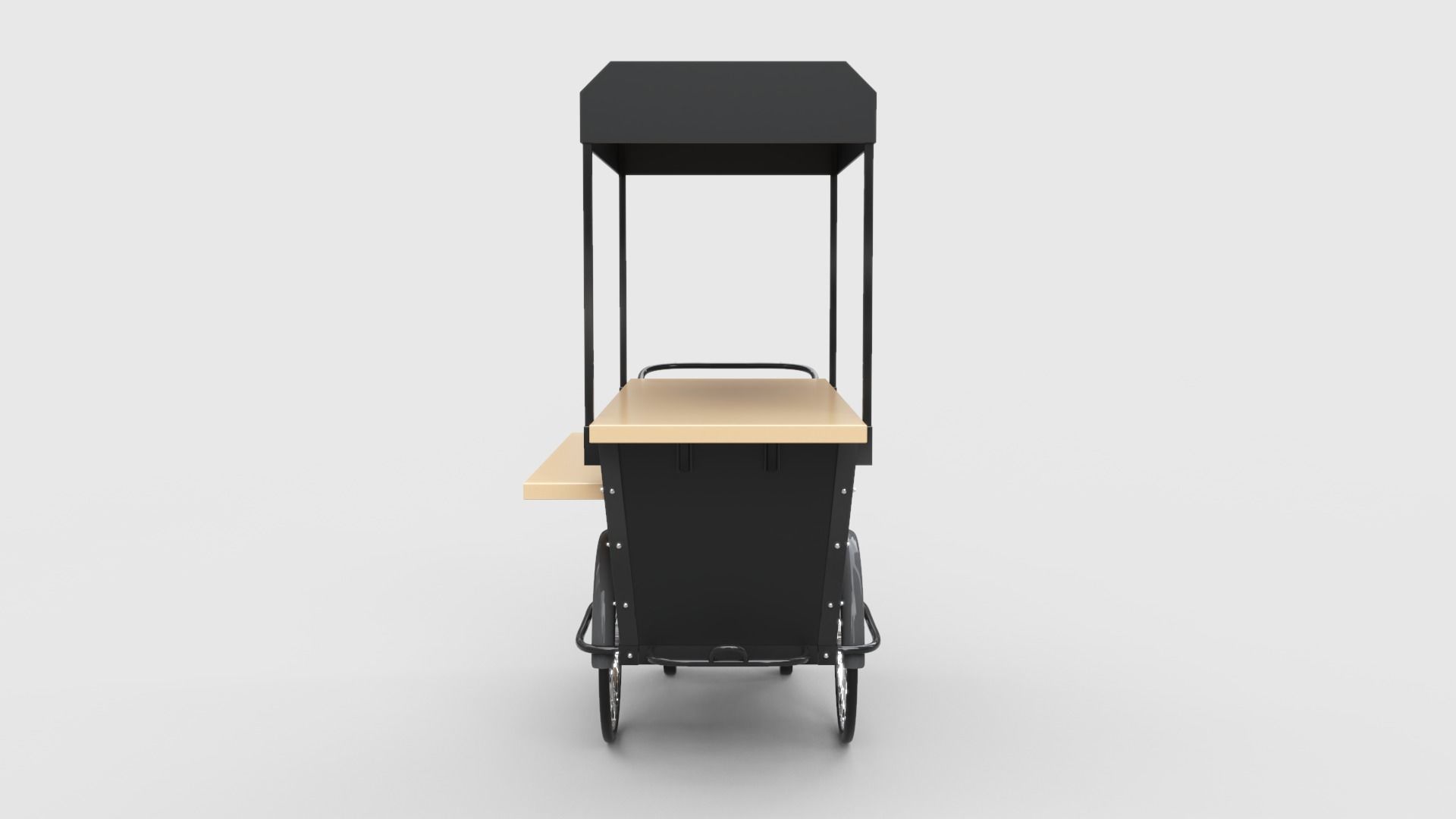 Mobile Coffee Cart 3D model | CGTrader
