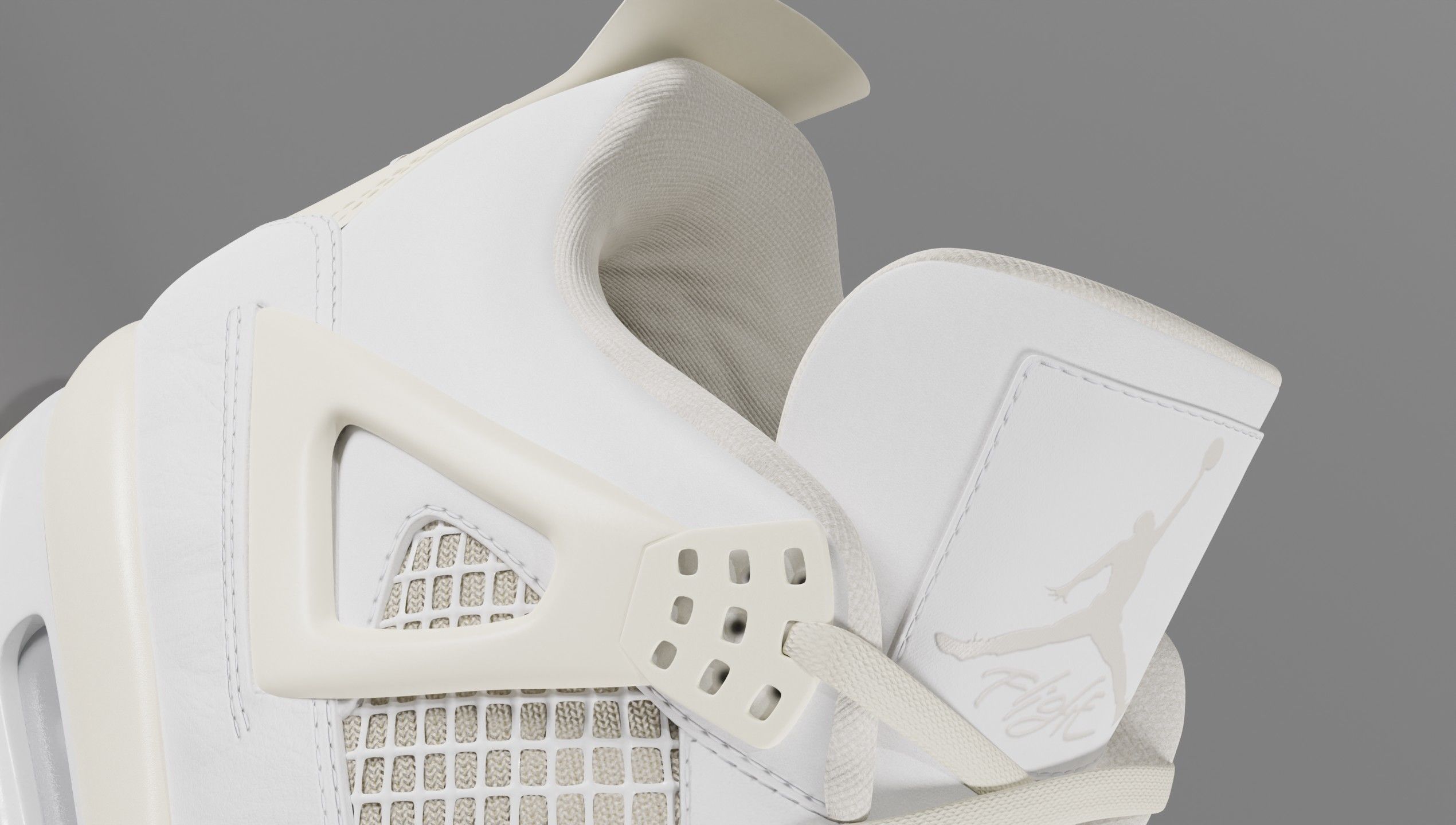 3D model Jordan 4 Sail Shoe VR / AR / low-poly | CGTrader