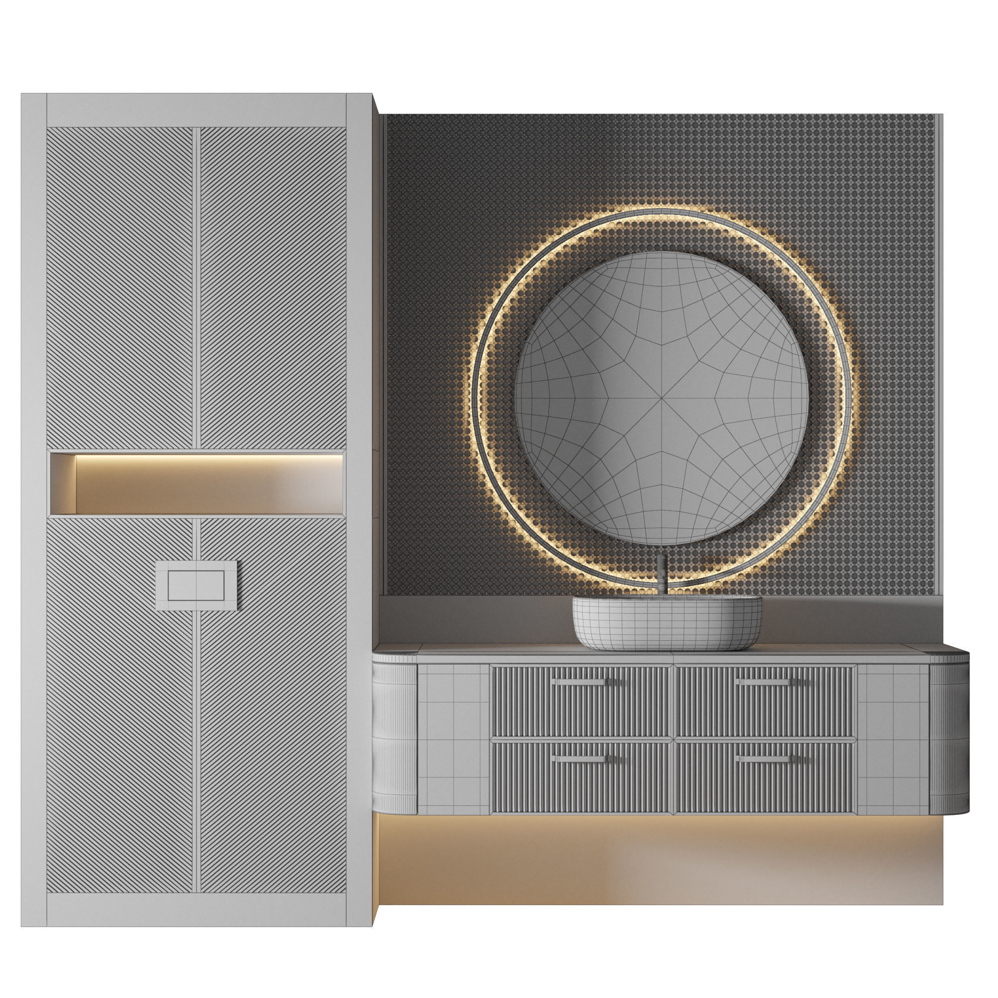 Luxury Bathroom 219 3D model | CGTrader