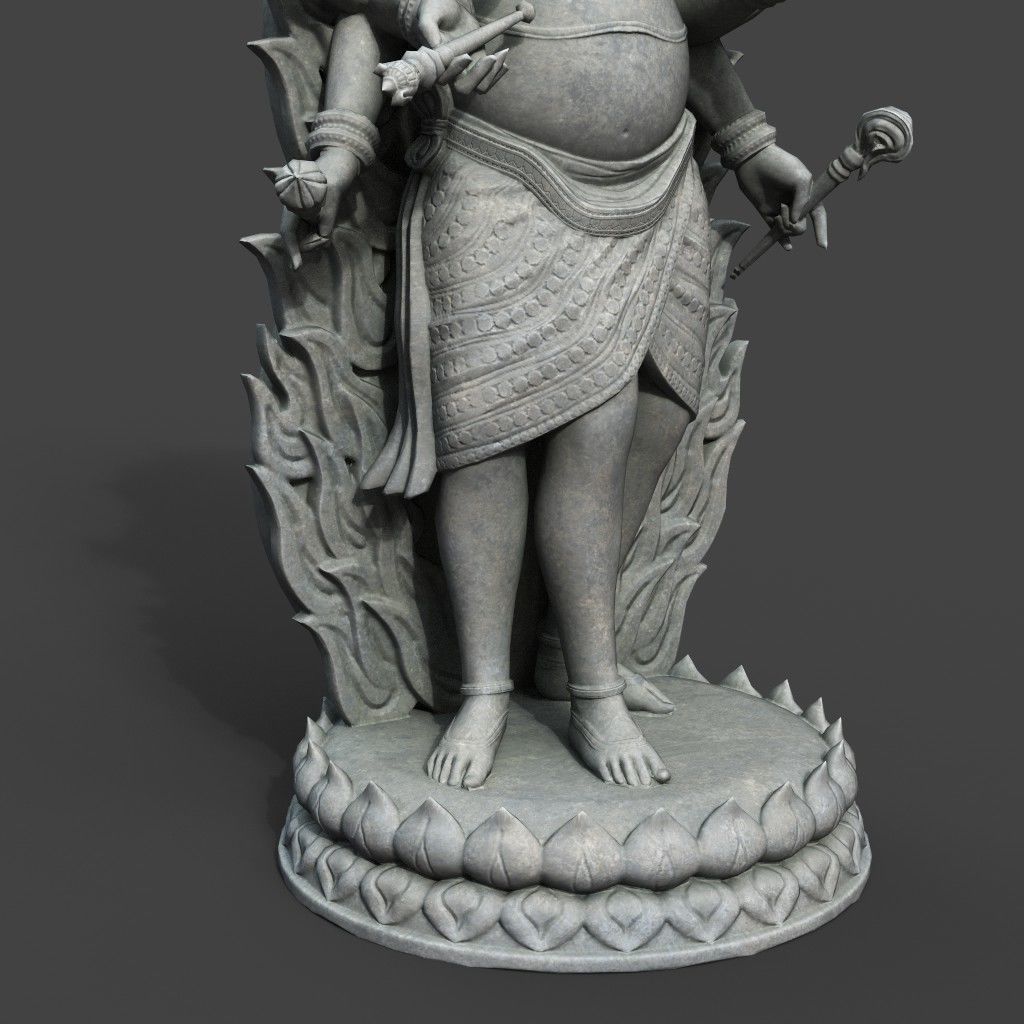 3D model Hindu God Statue 16K HD Texture - 220826 VR / AR / low-poly ...