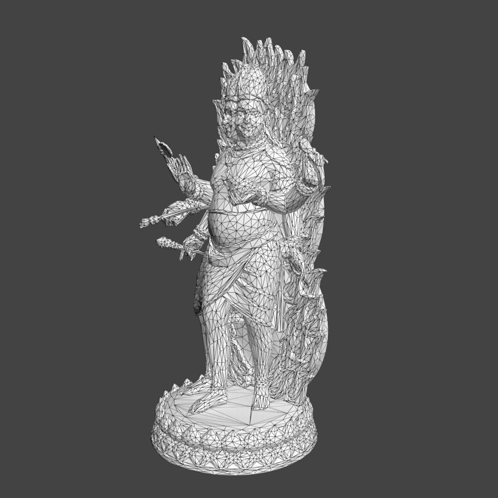 3D model Hindu God Statue 16K HD Texture - 220826 VR / AR / low-poly ...