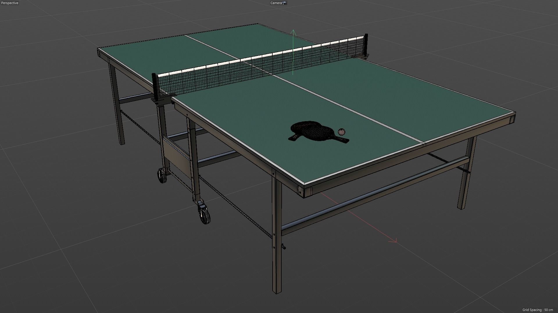 Ping Pong Table 3D model | CGTrader