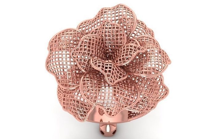 Filigree Ring STL OBJ FBX Renders Details 3D model 3D printable | CGTrader