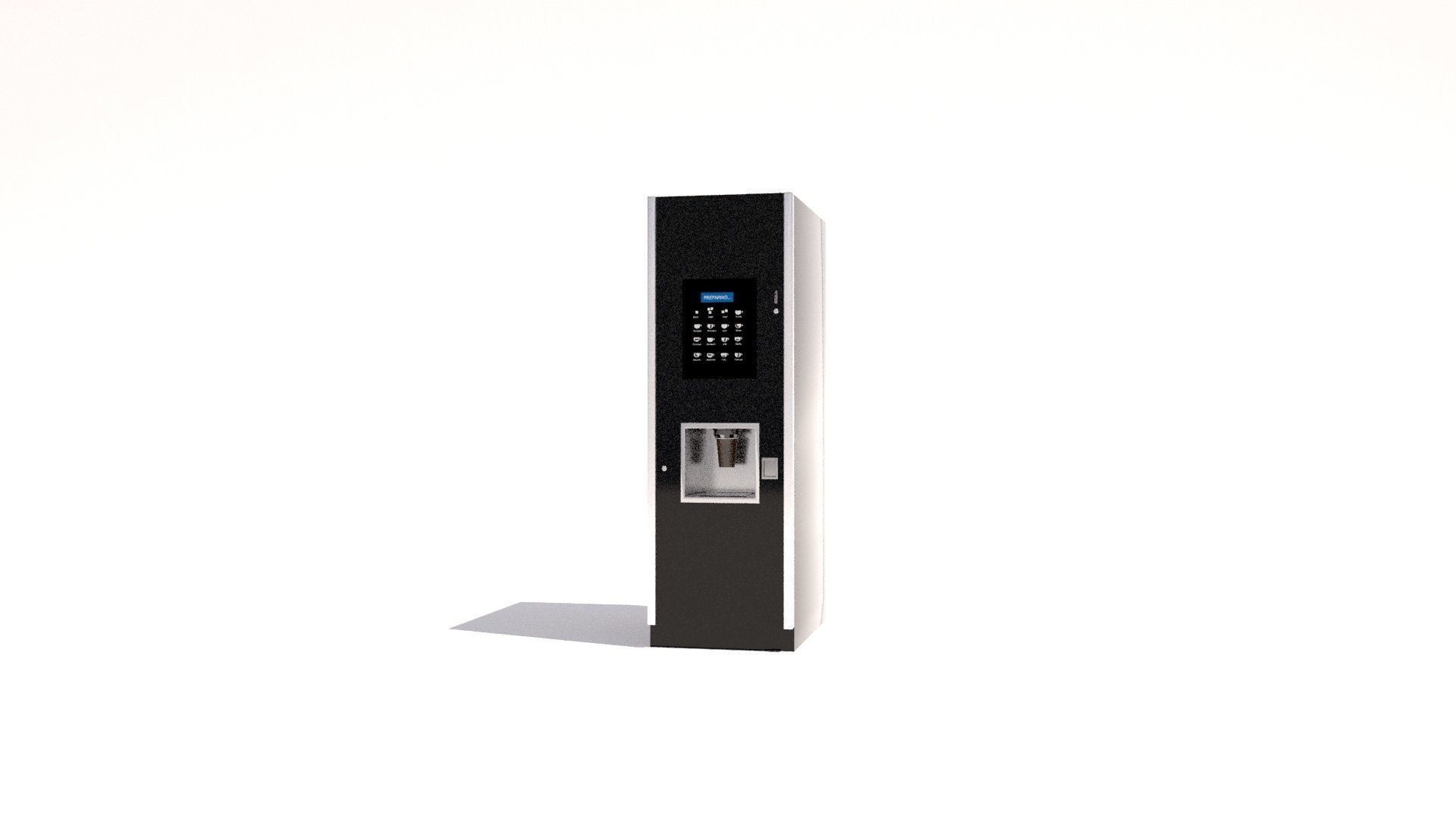 Coffee Vending Machine 3D model | CGTrader