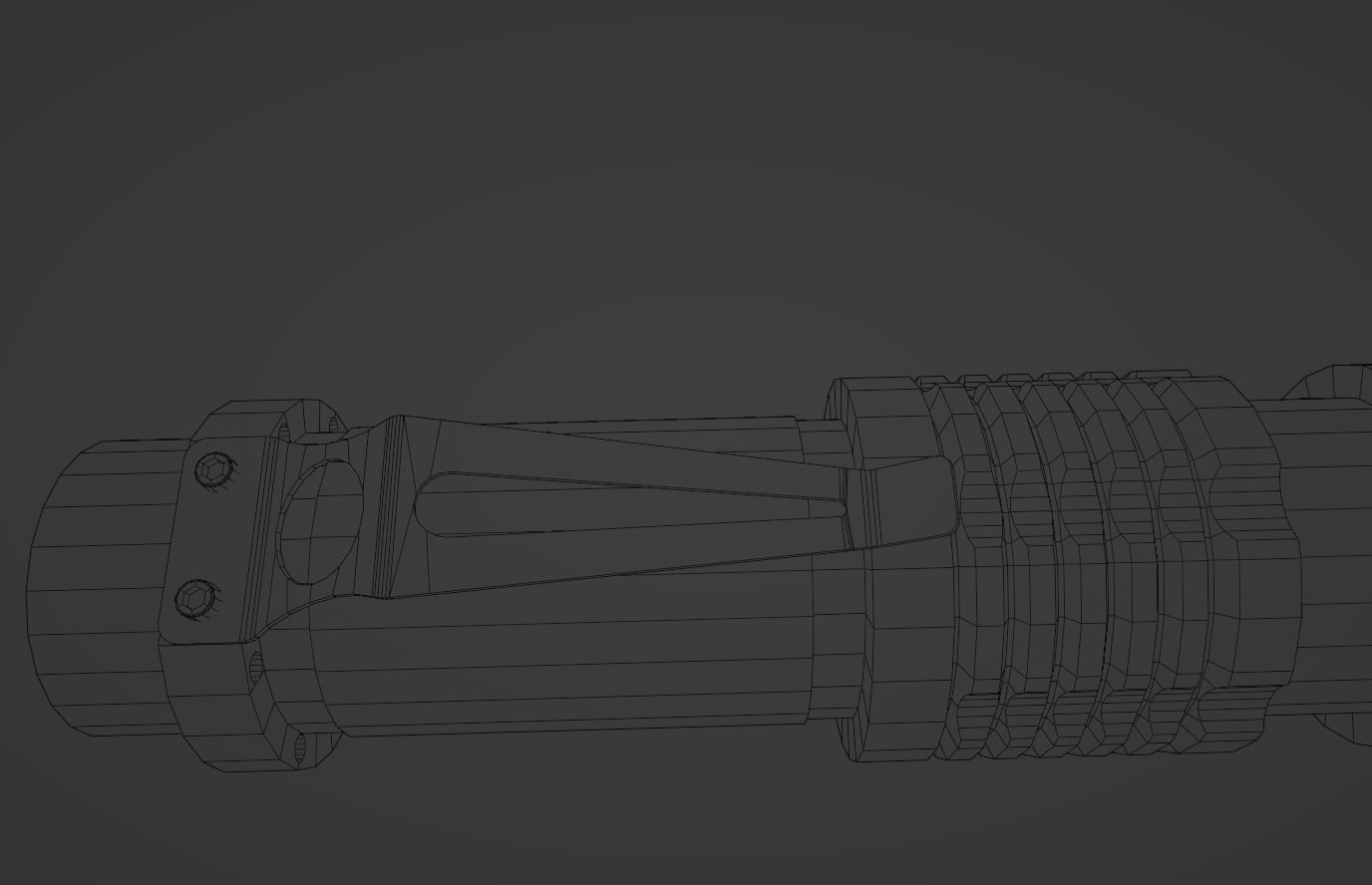 3D model Flashlight Tactical VR / AR / low-poly | CGTrader