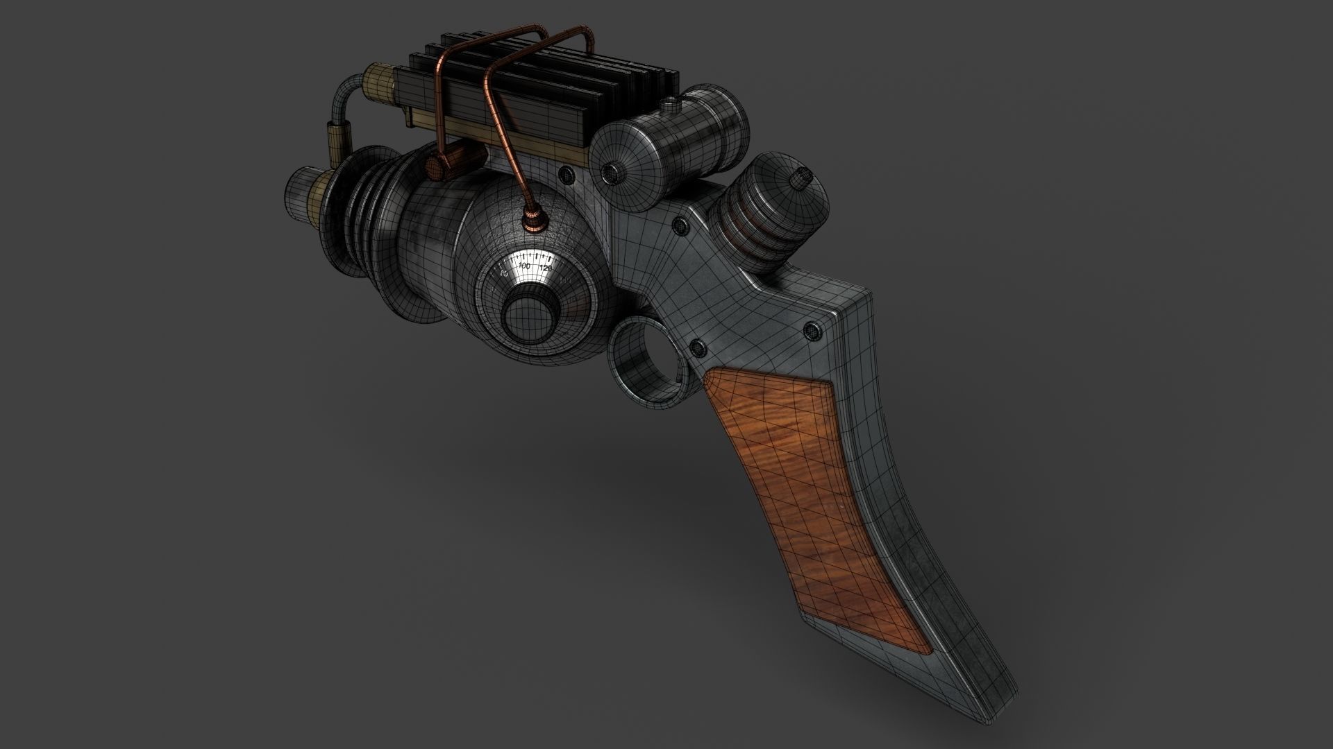 Fantasy Gun 24 3D model | CGTrader