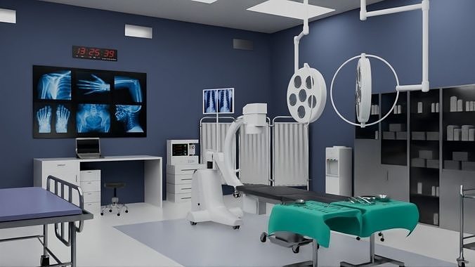 Surgery Room 3D model | CGTrader