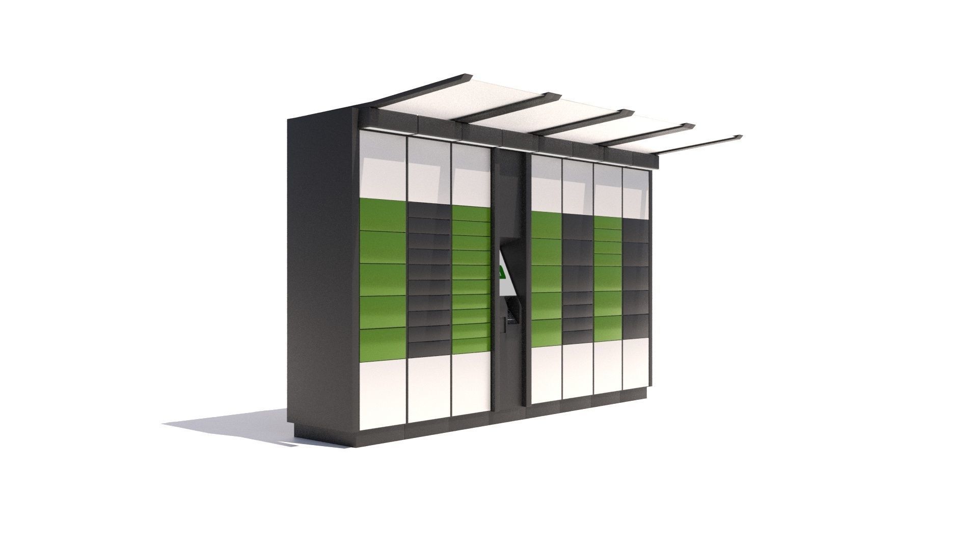 Vending Machines and Parcel Lockers Pack 3D model | CGTrader