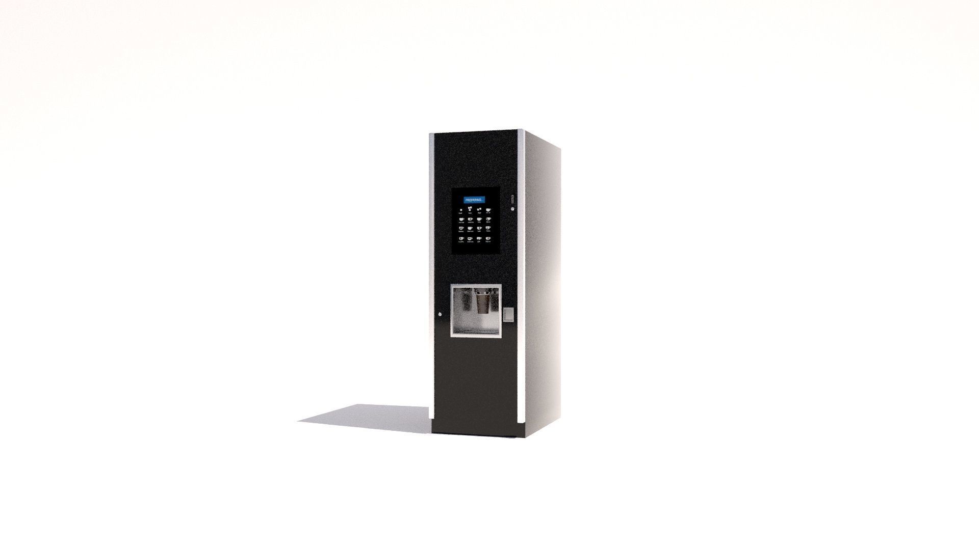 Vending Machines and Parcel Lockers Pack 3D model | CGTrader