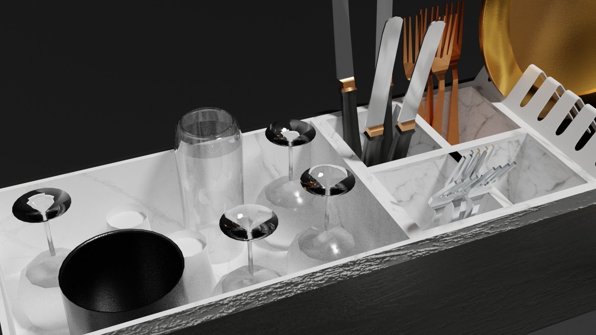 Tableware and Dinnerware 3D model | CGTrader