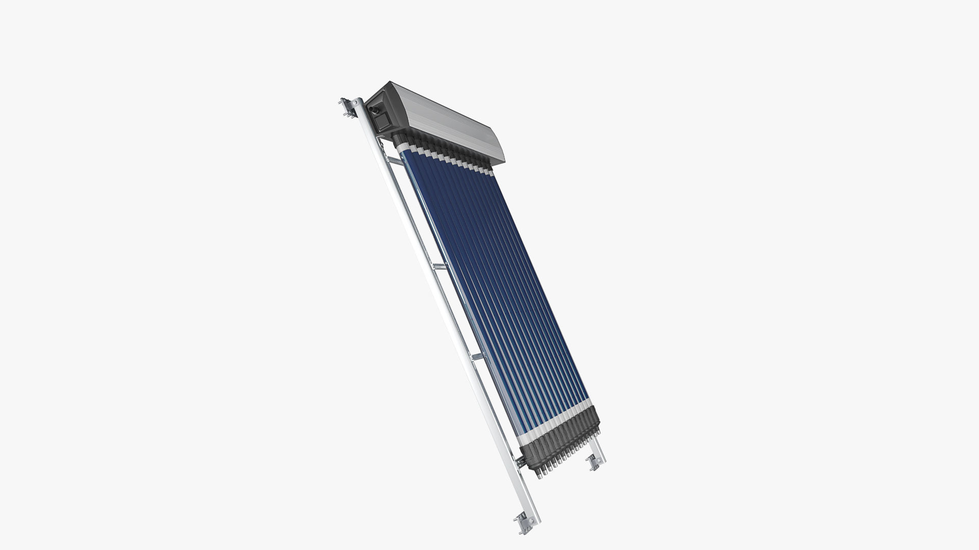 Solar collector 3D model | CGTrader