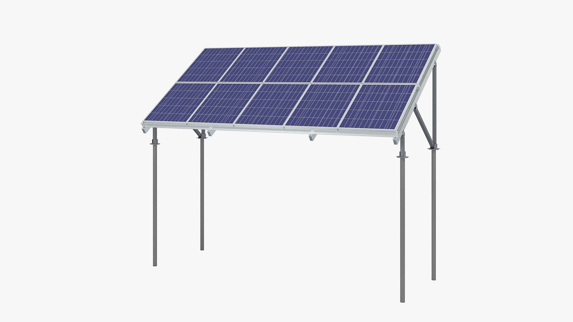 Solar Panel 3D model | CGTrader