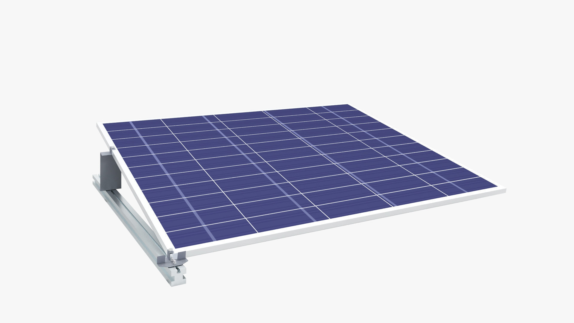 Roof Solar Panel 3D model | CGTrader